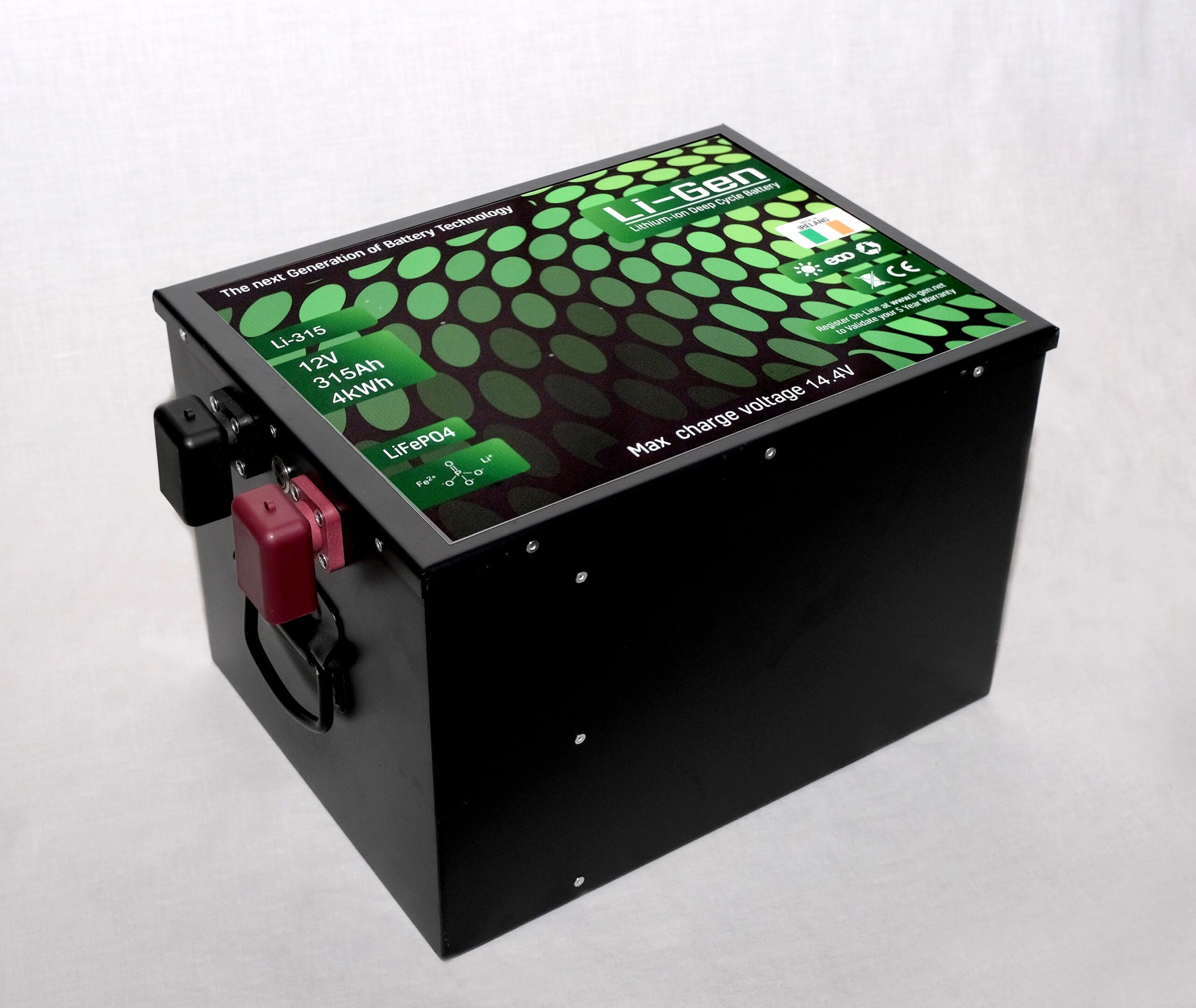 LI-315 12V 315AH lithium-ion battery Super Series with bluetooth high ...